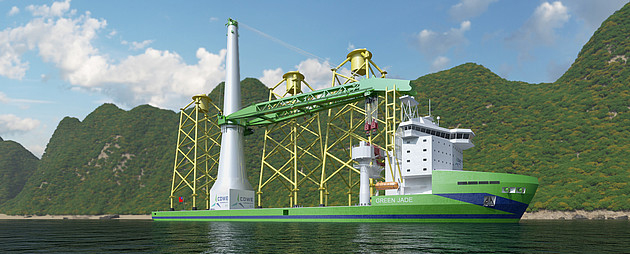 CDWE construirá el primer buque heavy lift Green Jade con bandera ...