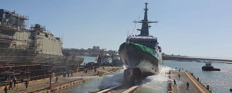 Navantia San Fernando celebra la botadura de la primera corbeta para ...